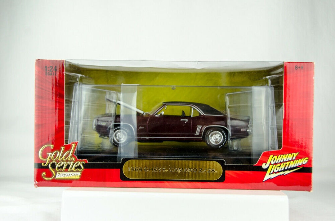 Rare Johnny Lightning Gold Series 1969 Chevy Camaro Z28 1/24 - Etsy