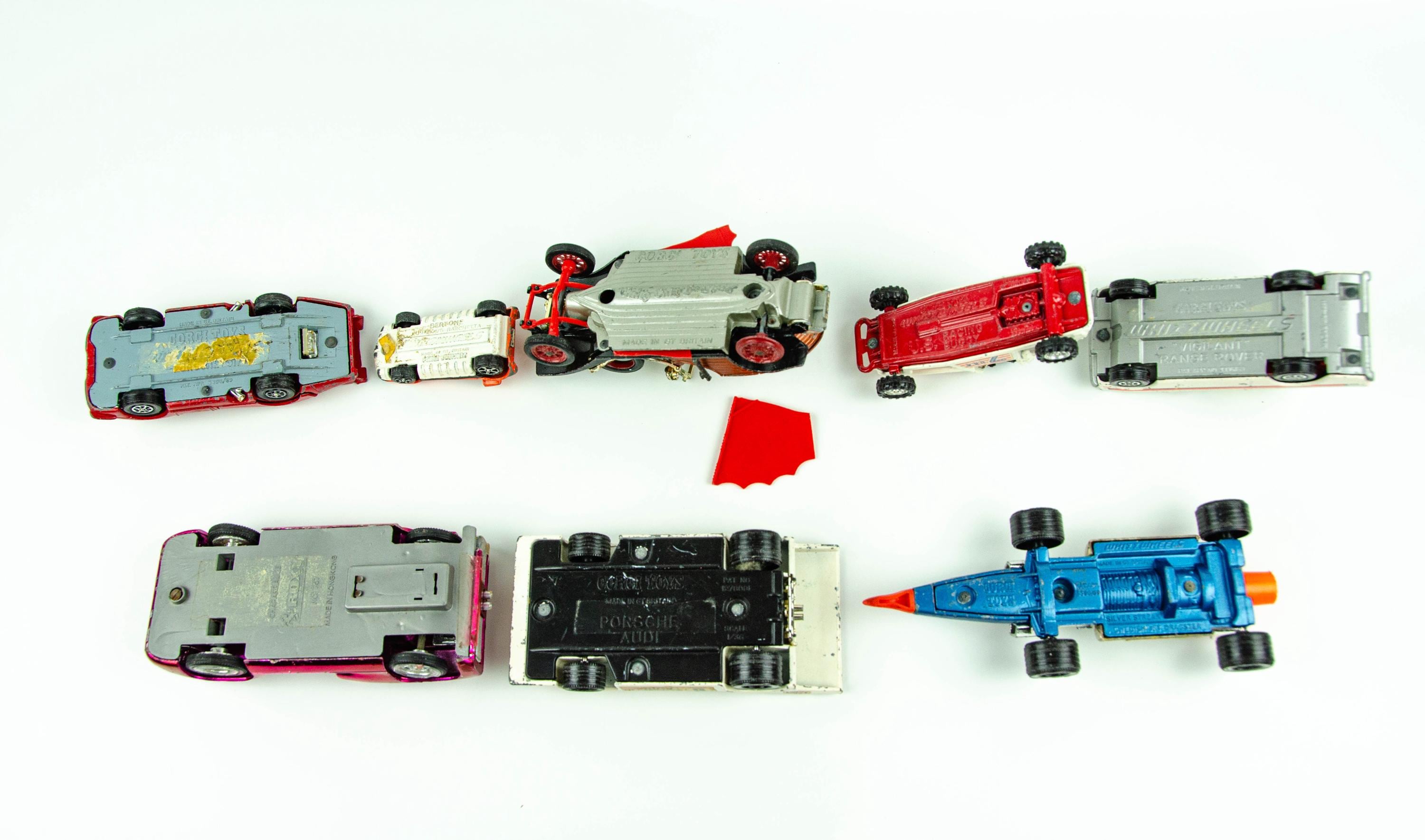 Corgi Whizzwheels Lot Porsche 917 Audi Silver Streak Racing Buggy Roxy ...
