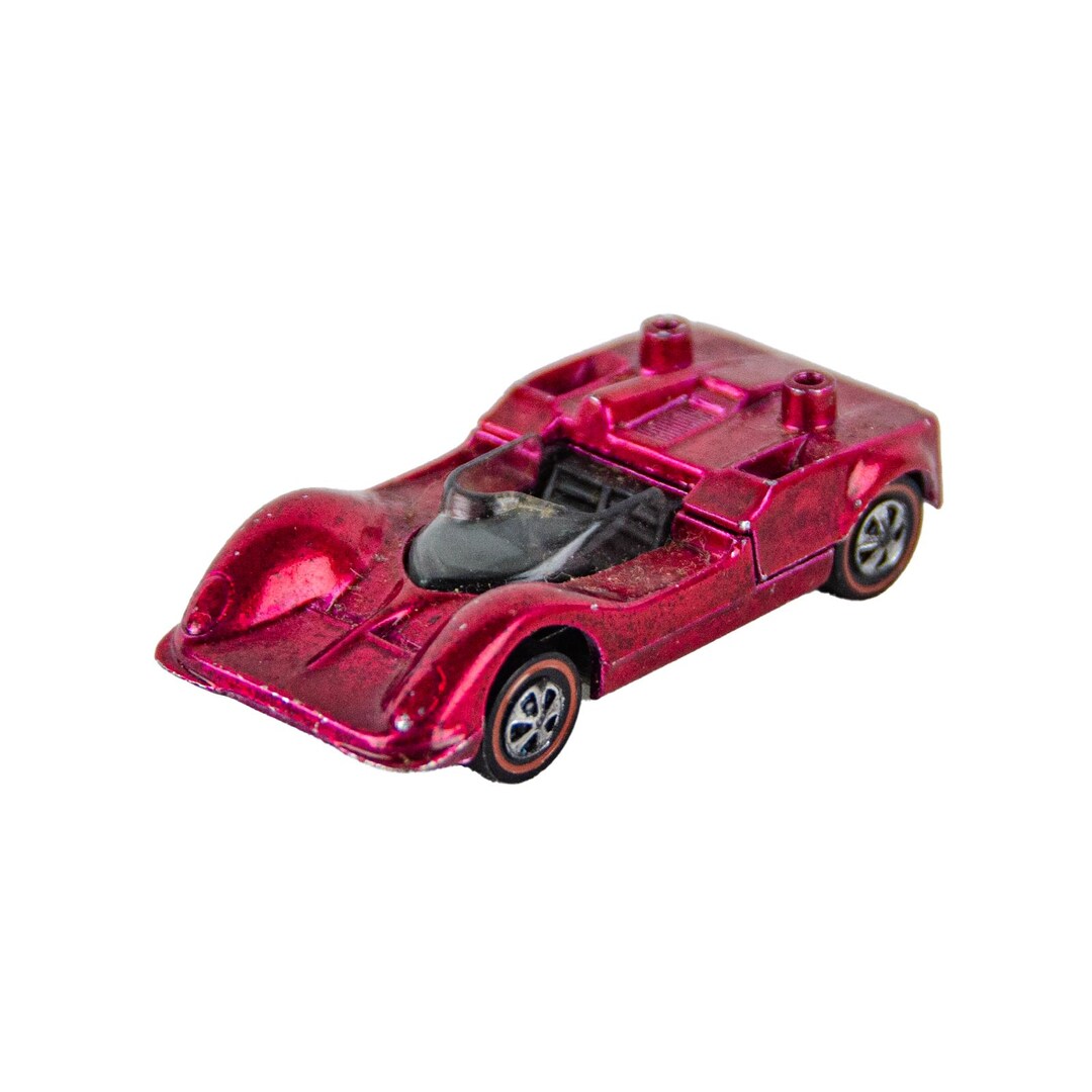 Very Clean Hot Wheels Redline 1968 Chaparral 2G Red Diecast Model Car ...