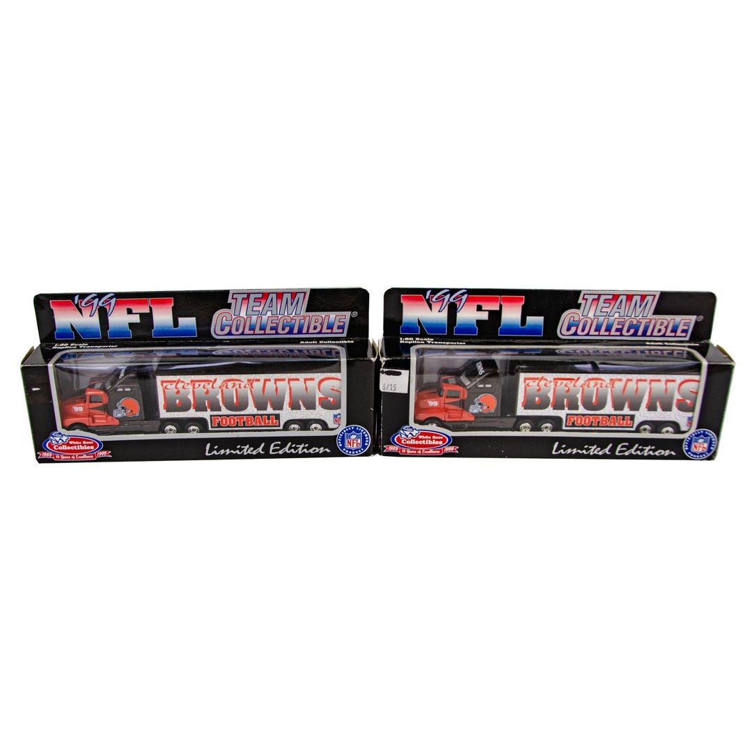 White Rose Matchbox 1999 NFL Cleveland Browns Football 1:80 Diecast ...