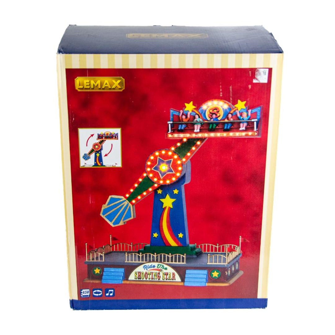 Lemax Shooting Star Carnival Amusement Park Ride Model Village - Etsy