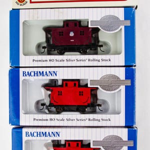 Bachmann Bobber Caboose Unlettered Union Pacific 1:87 HO Scale Train ...