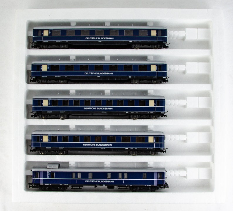 Liliput Rheingold Passenger Coach Austria 1:87 HO Scale Model - Etsy