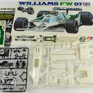 Tamiya Grand Prix Williams FW-07 Formula 1 Japan 1:20 Scale Model Race Car Kit - Etsy