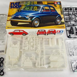 1996 Tamiya 24169 Fiat 500F Japan 1:24 Scale Plastic Model Car Kit - Etsy