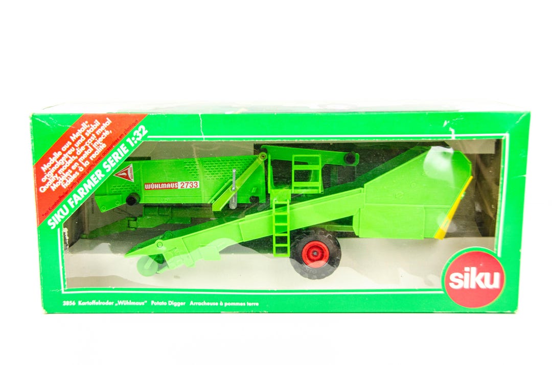 Vintage Siku 1/32 Wuhlmaus 2733 Potato Harvester Digger Farm Tractor ...