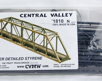 N Scale Truss Bridge - Etsy