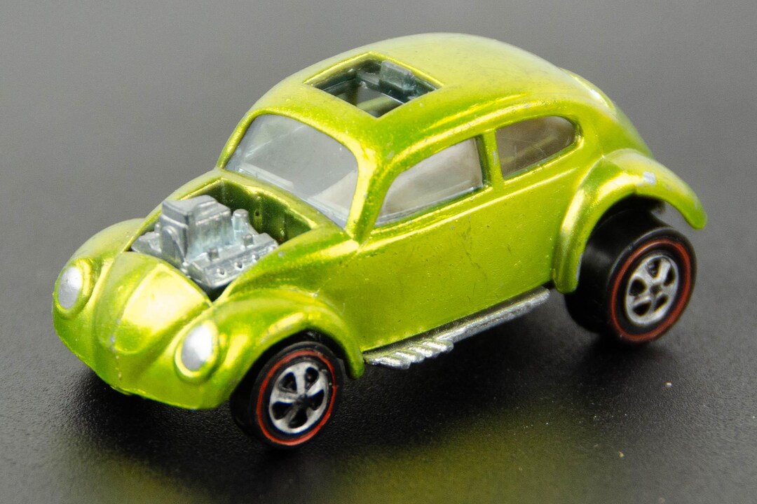 Hot Wheels Redline 1968 Custom Volkswagen Antifreeze Spectraflame US ...