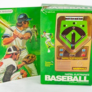 Vintage Collectible 1970s Mattel Electronic Baseball Video Game in ...