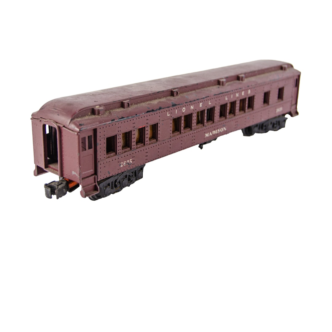 Vintage Lionel 1:48 O Scale Post-war Madison Model Train Passenger Car ...