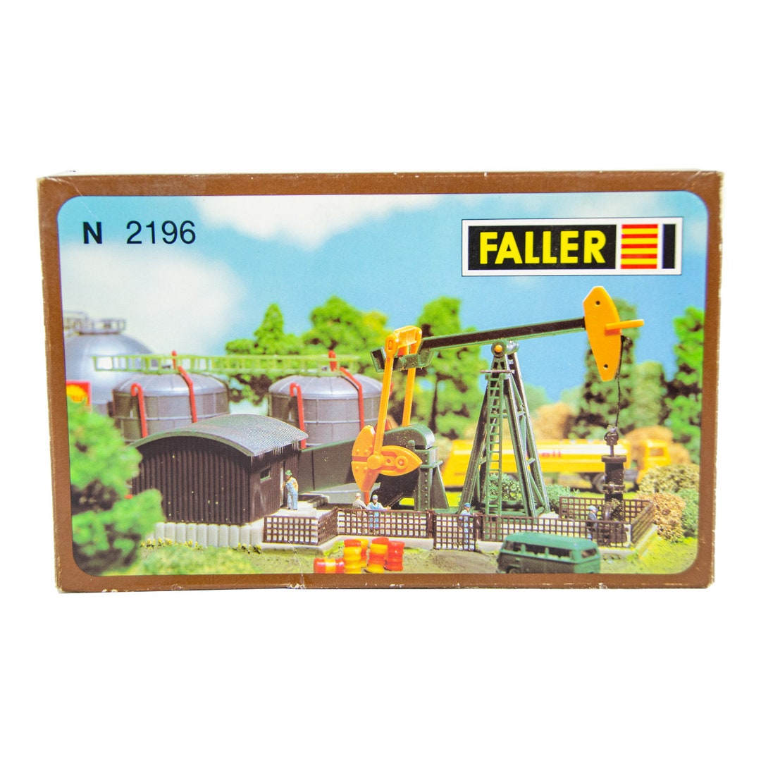 Faller N Scale Oil Rig & Pump Model Train Building Kit 2196 - Etsy