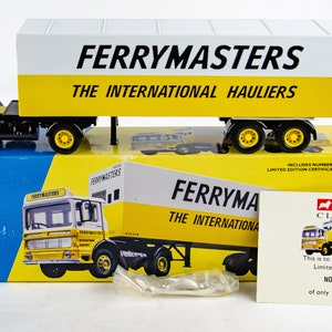 Corgi Classics Ferrymasters AEC Box Tractor Trailer 1:50 Diecast Model ...
