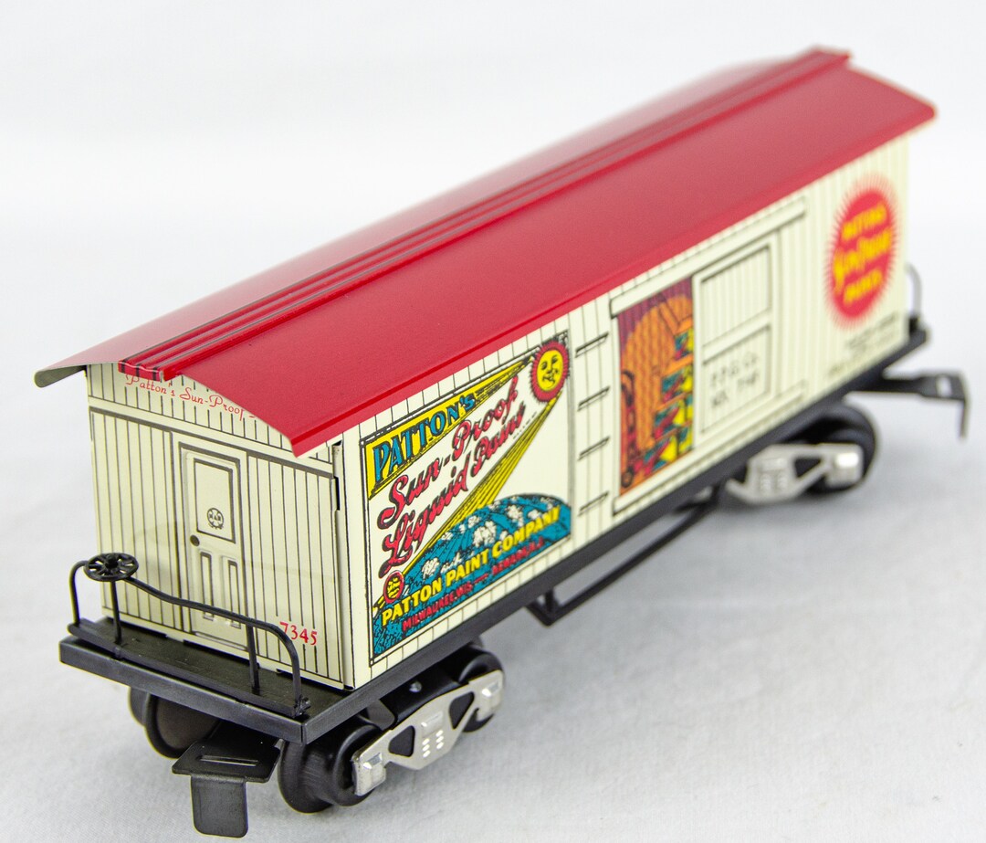 Marx Trains 1:48 O Scale Patton Paint O.T. Box Car Model Train 7345 - Etsy