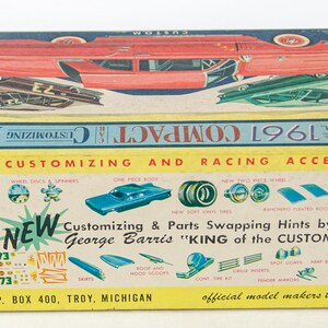 Sealed Vintage AMT K-8061 1:25 Scale 1961 Plymouth Valiant Custom Model ...
