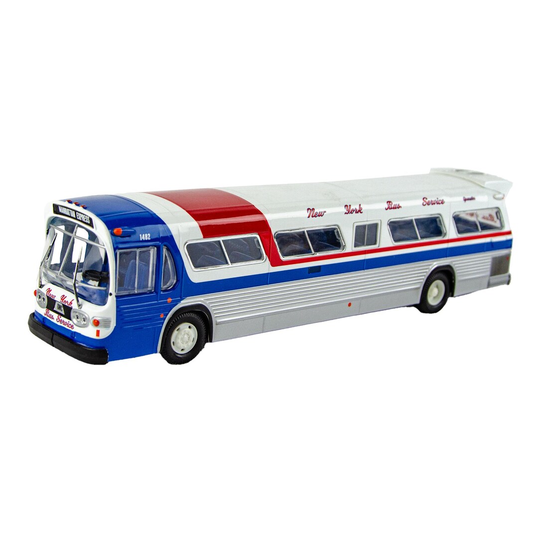 Corgi US54313 GM Fishbowl New York Bus Service 1:50 Scale Diecast Model ...