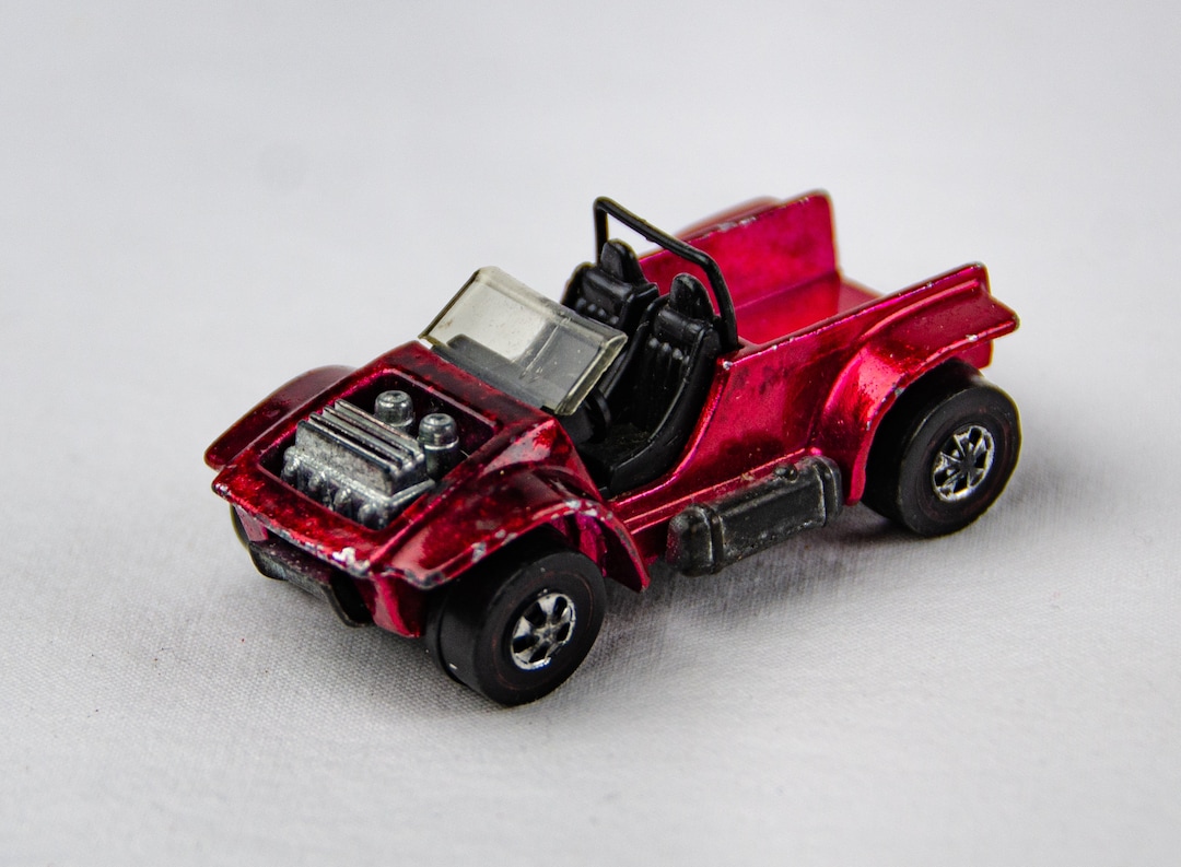 1969 Hot Wheels Mattel Redline Power Pad Red 1:64 Scale Diecast Model ...