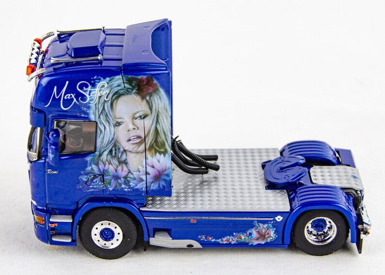 WSI Models Max Steffen Scania Streamline Topline Tractor 1:50 - Etsy