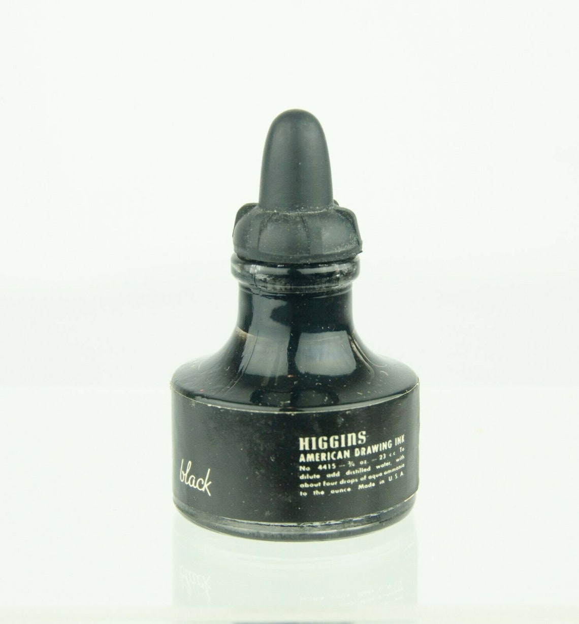 Vintage Higgins India Ink Waterproof Black 4415 | Etsy