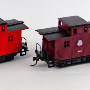 Bachmann Bobber Caboose Unlettered Union Pacific 1:87 HO Scale Train ...