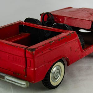 Vintage 1950s Nylint Ford Bronco Fire Chief Truck - Etsy