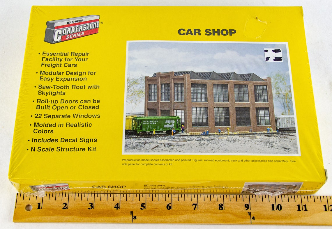 Walthers Cornerstone Freight Car Shop N Scale Model Train - Etsy