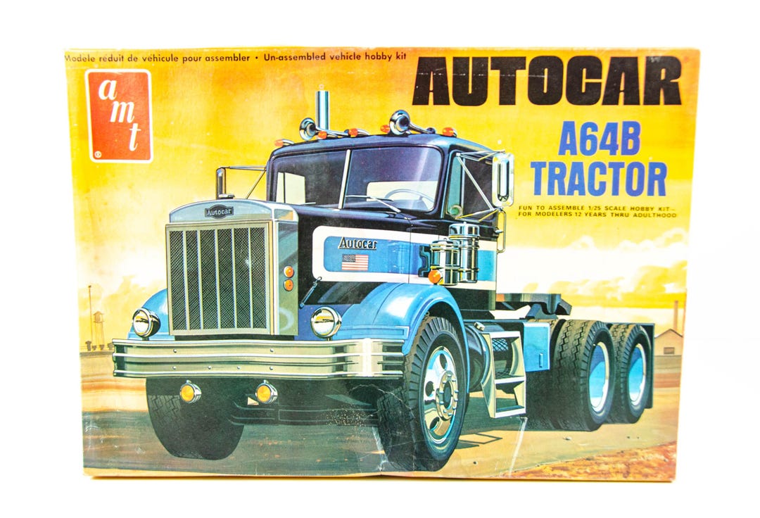 AMT 1/25 Autocar A64B Semi Tractor Truck Model T526 - Etsy