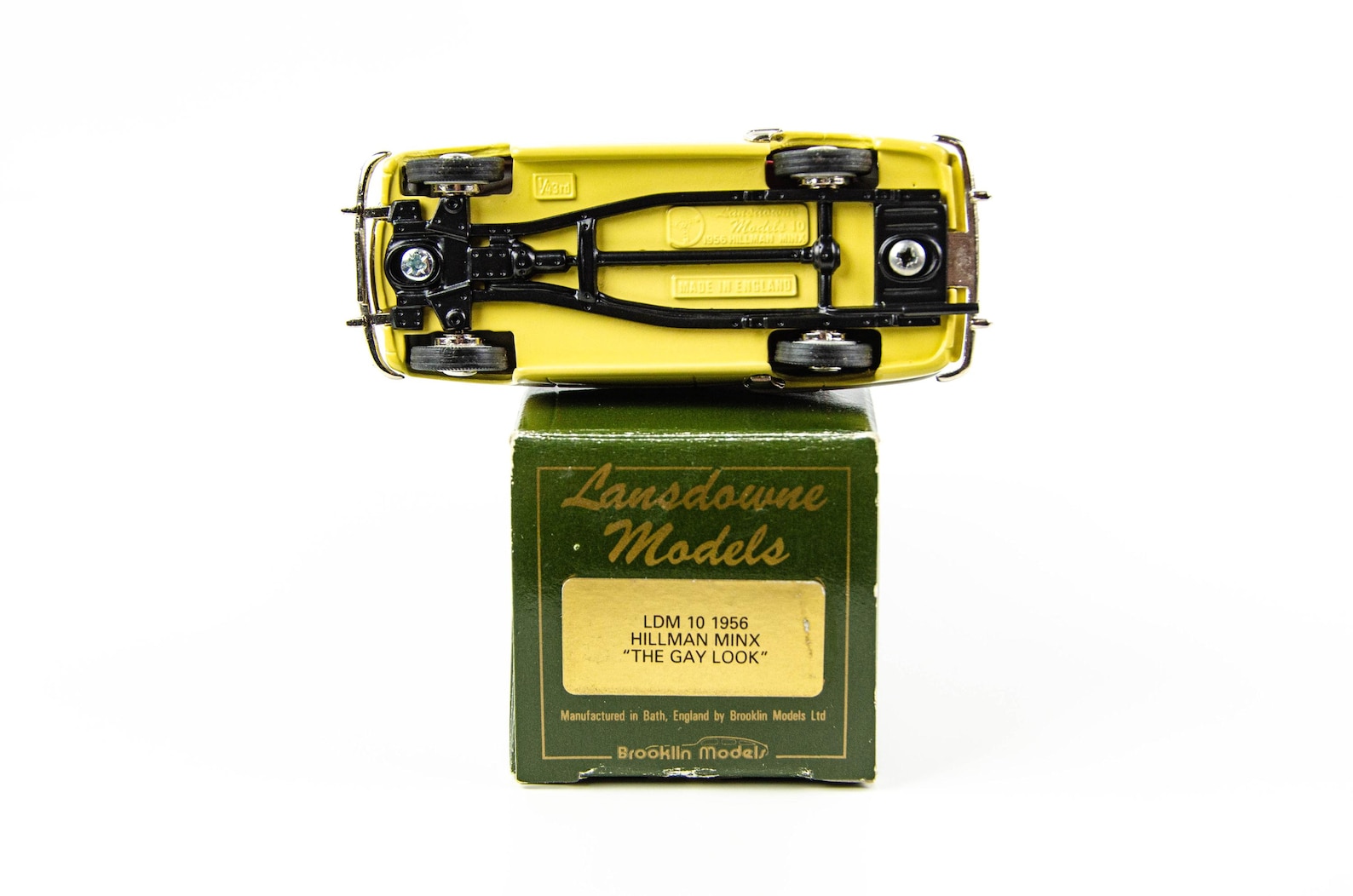 Lansdowne Models 1/43 1956 Hillman Minx White & Yellow Diecast Model ...