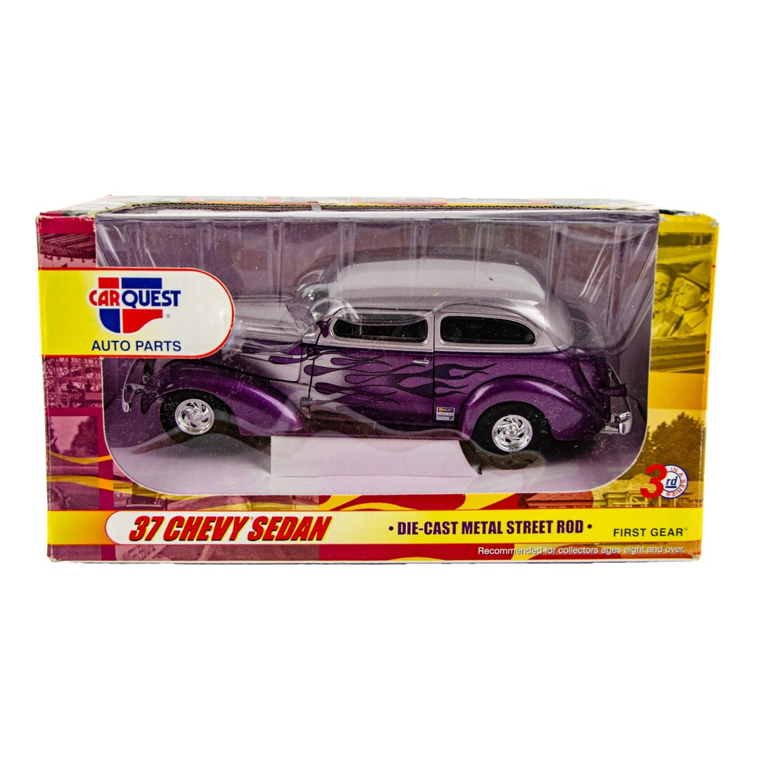 First Gear 1937 Chevrolet Sedan Street Rod Car Quest 1:25 Scale Diecast ...