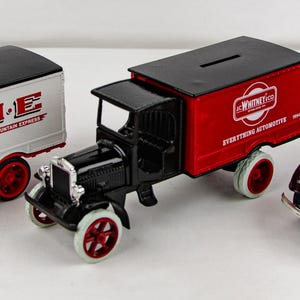 Assorted Ertl Hawkeye Panel Kenworth Scale Diecast Model Truck Bank 3P ...