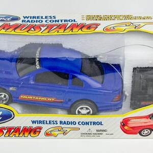 Vintage TC Toys Ford Mustang GT RC Radio Control Car Sealed in the ...
