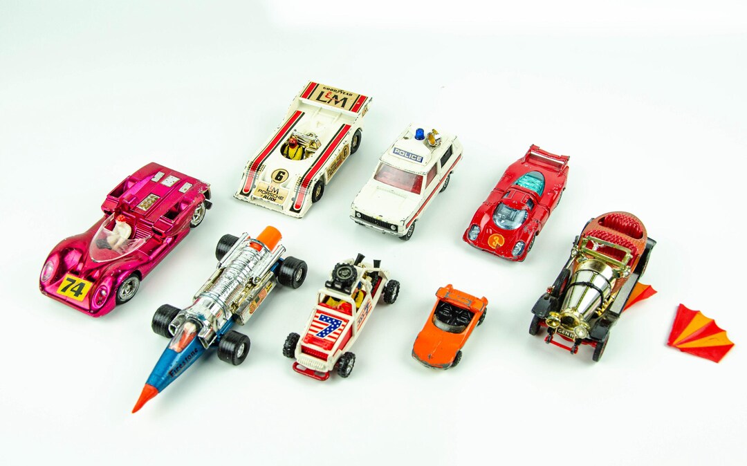 Corgi Whizzwheels Lot Porsche 917 Audi Silver Streak Racing Buggy Roxy ...