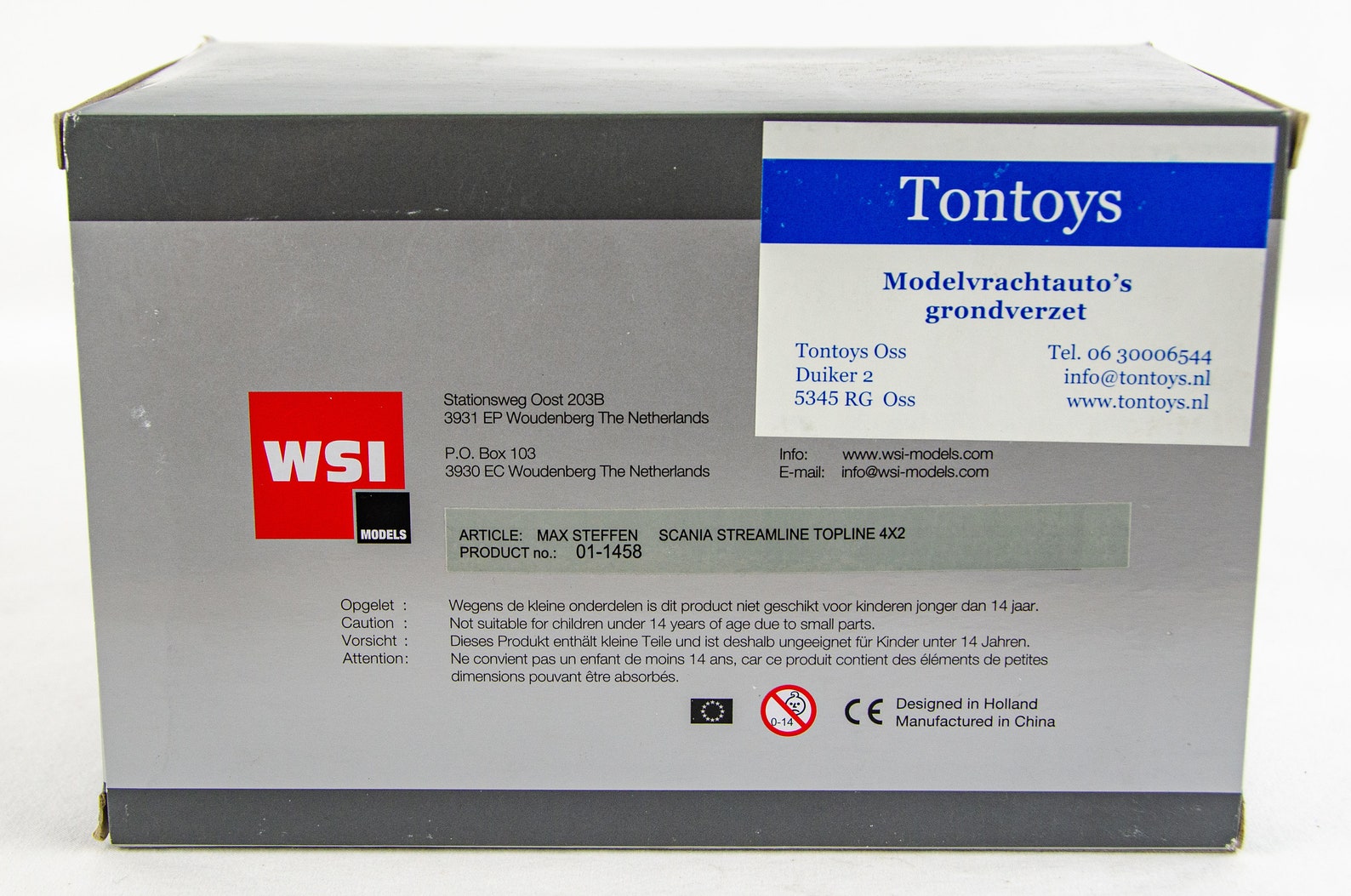 WSI Models Max Steffen Scania Streamline Topline Tractor 1:50 - Etsy