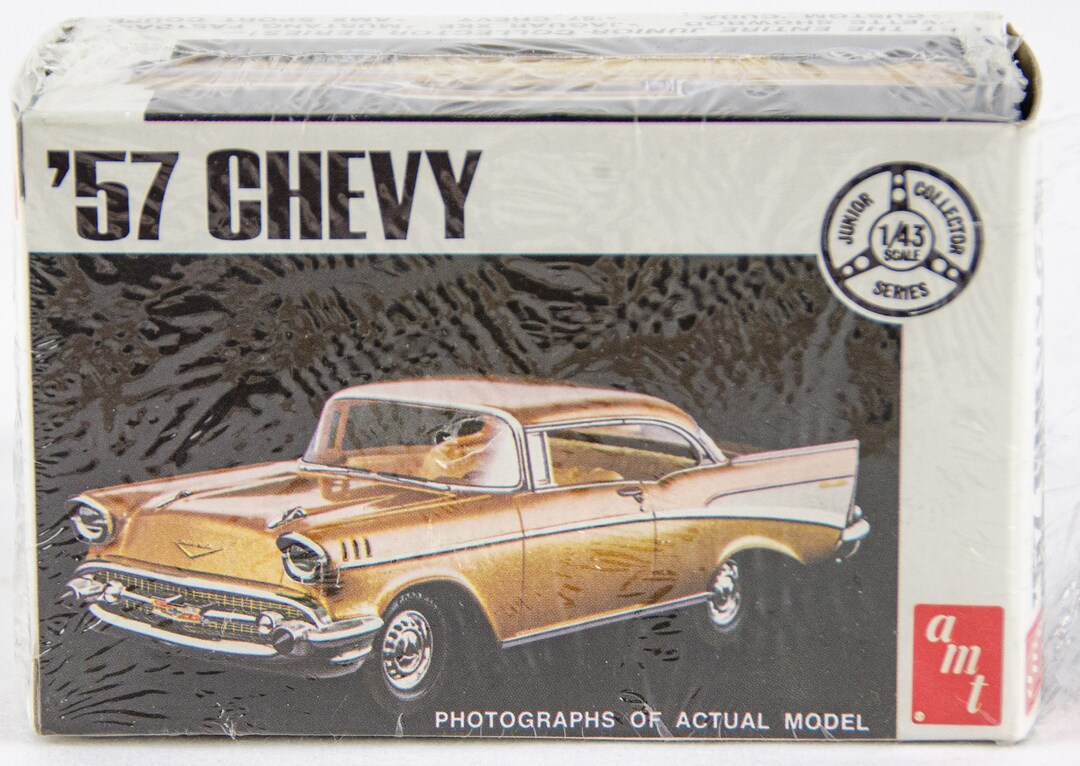 Chevrolet AMT 1:43 Scale 1957 Chevy Hobby Model Car Kit - Etsy