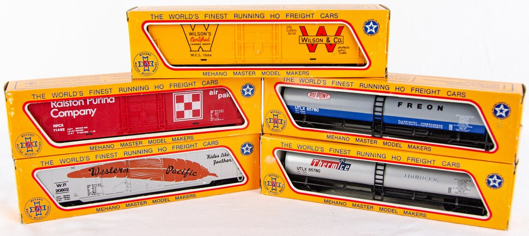 Mehano Master Model Makers 1:87 HO Scale Vintage 5-model Train Lot - Etsy
