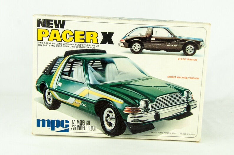 Vintage Open Box Model Car Kit MPC 1-7801 New Chevy Pacer - Etsy
