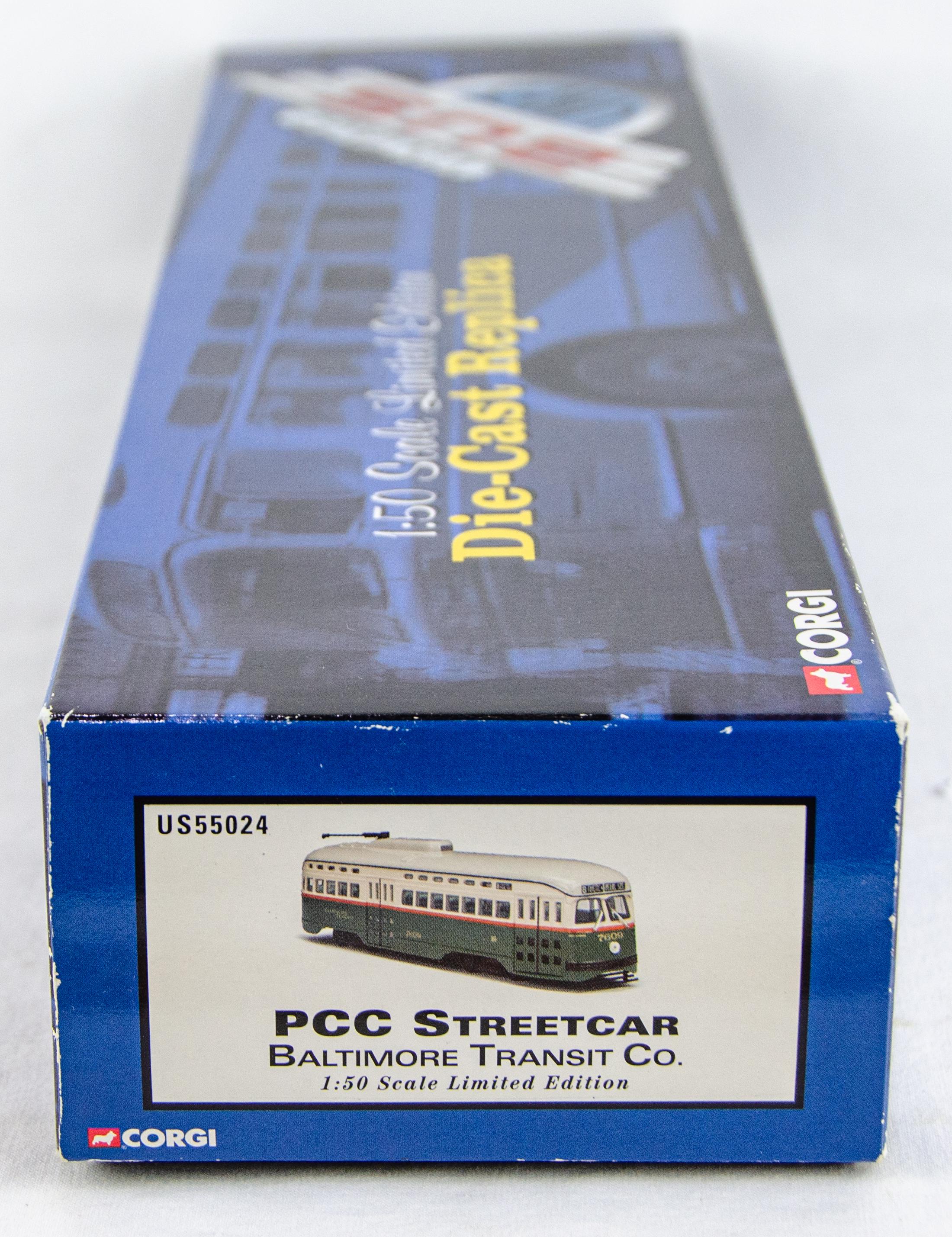 Corgi Vintage Bus Lines 1:50 Scale PCC Streetcar Diecast Model Car - Etsy