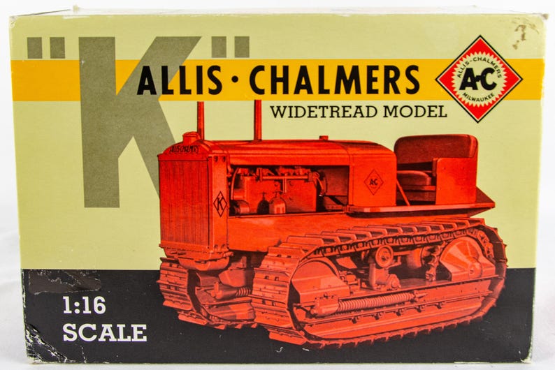 Speccast 1:16 Scale Allis-chalmers Model K Crawler Widetread Diecast ...