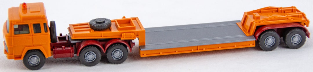 Ultra Rare Wiking Modelle HO 1:87 Großer Tieflade-sattlezug Diecast ...