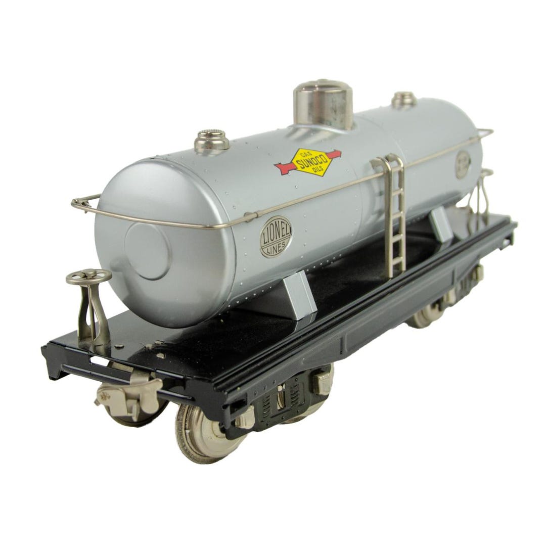 Lionel Standard Gauge 200 Series Sunoco Gas Tank Car Model Train 6 ...