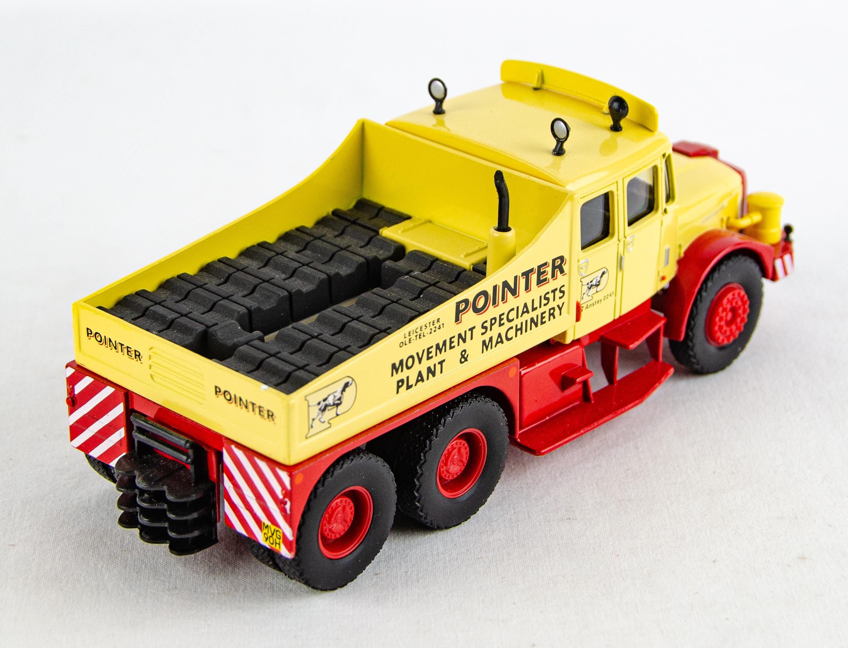 Corgi Heavy Haulage Pointer Scammell Contractor Truck Diecast Model 1: ...