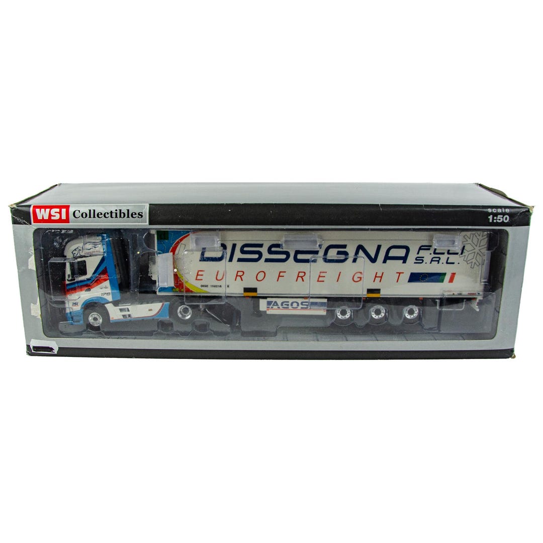 WSI Mercedes Benz MP4 Reefer 1:50 Scale Diecast Model Truck & Trailer ...