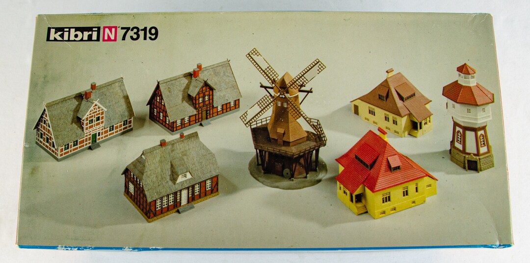 Rare Kibri 7319 Countryside House Town Layout N Scale Model - Etsy