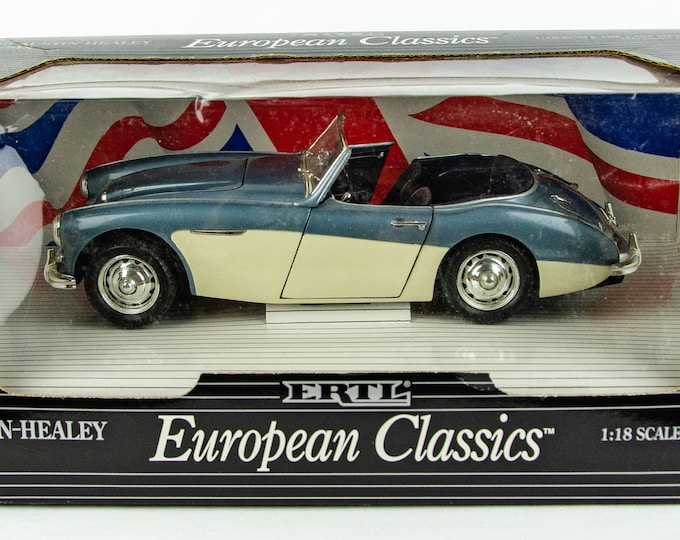 ERTL European Classics 1956 Austin Healey 100-six 1:18 Scale Diecast ...