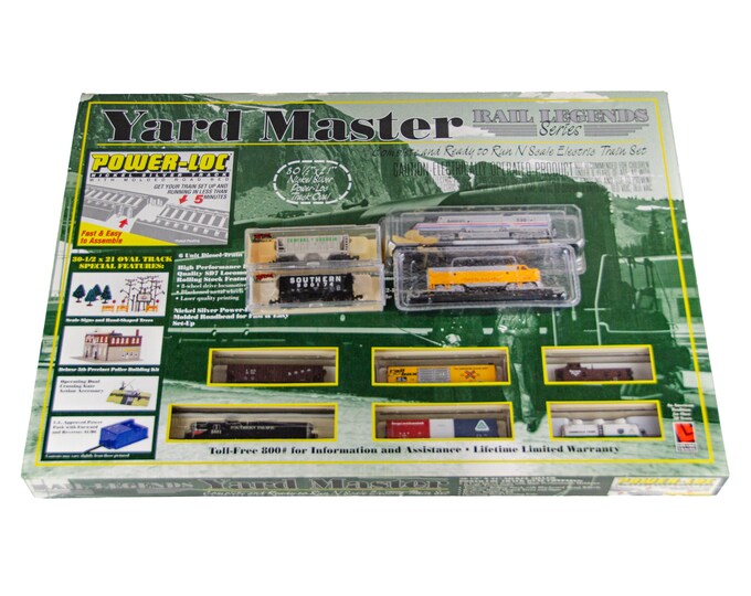 Life Like Trains Rail Legends Yard Master N Scale Train & Locomotive ...