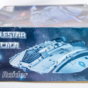 Rare Revell Battlestar Galactica Cylon Raider 85-3616 Plastic Model Kit ...