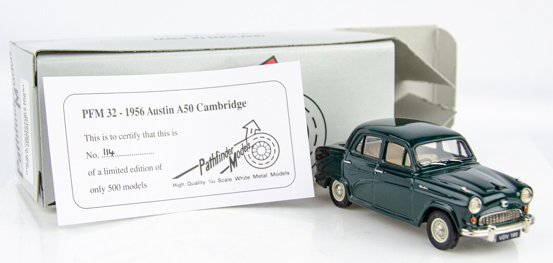Vintage Pathfinder Models 1956 Austin A50 Cambridge PFM 32 - Etsy