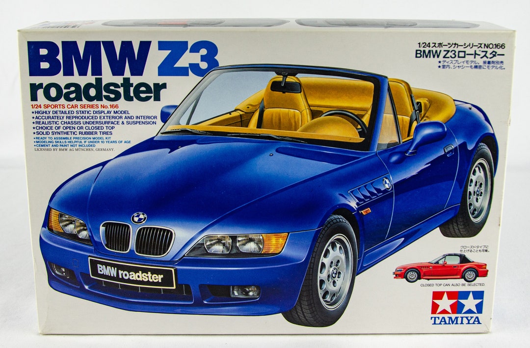 Tamiya Sports Car Series No.166 BMW Z3 Roadster Japan 1:24 - Etsy