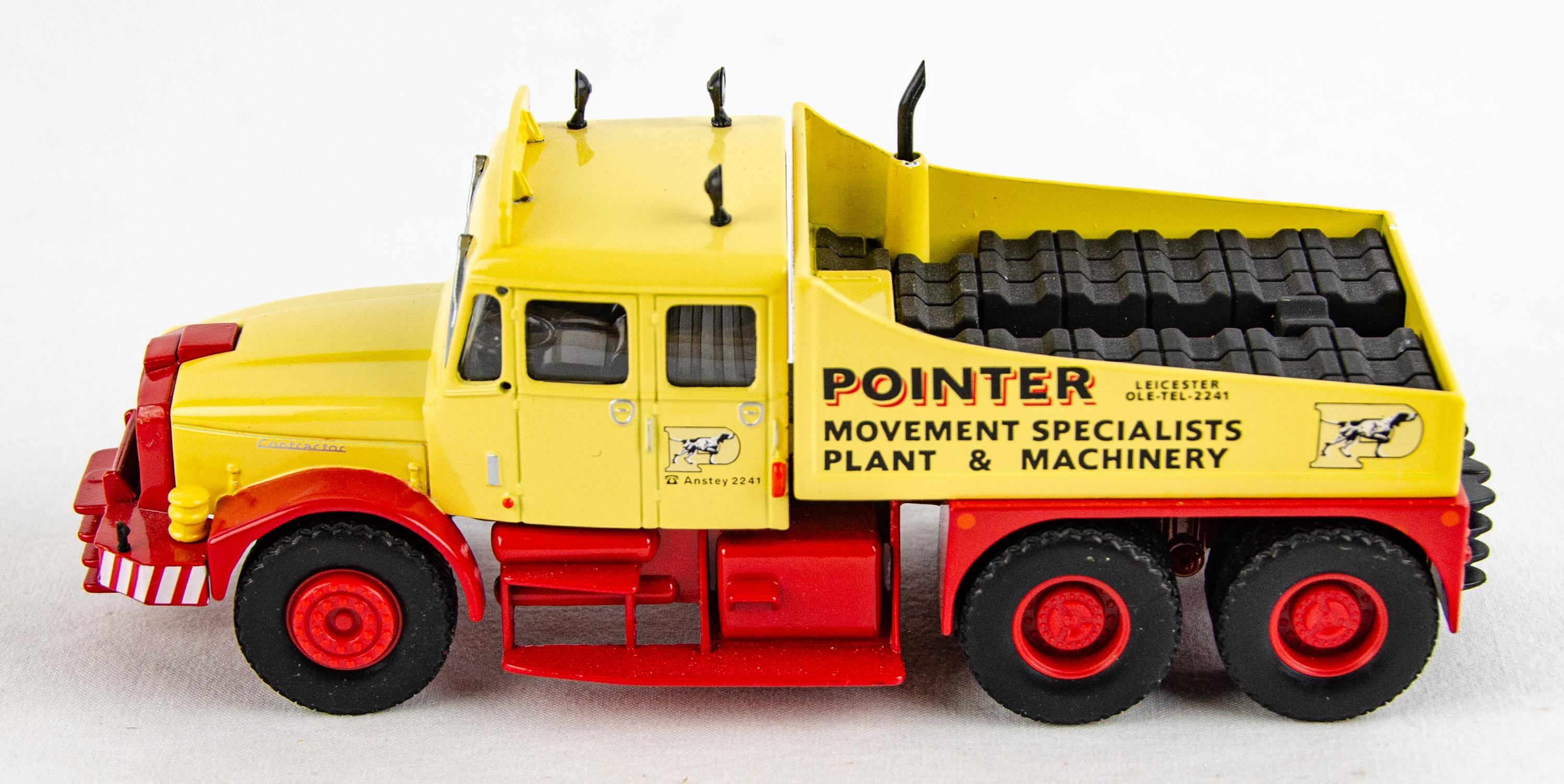Corgi Heavy Haulage Pointer Scammell Contractor Truck Diecast Model 1: ...