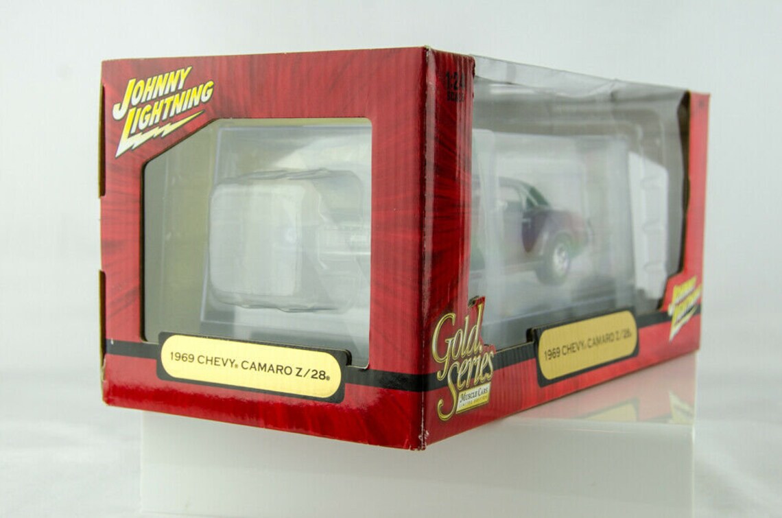 Rare Johnny Lightning Gold Series 1969 Chevy Camaro Z28 1/24 | Etsy