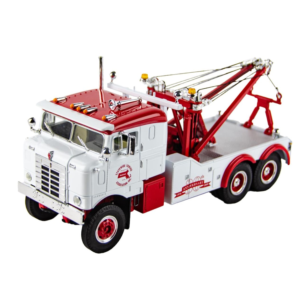 First Gear 1953 Kenworth Bull Nose Tow Truck Statewide Towing 1:34 ...